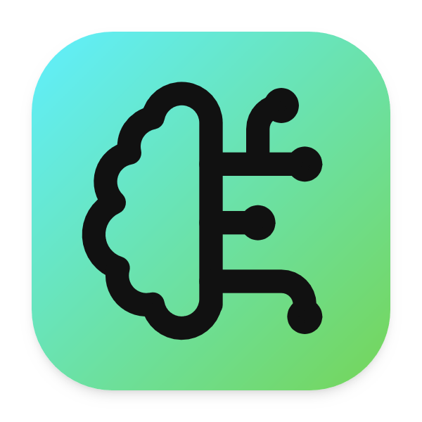 Brain Circuit icon for Mobile App logo | LogoFast