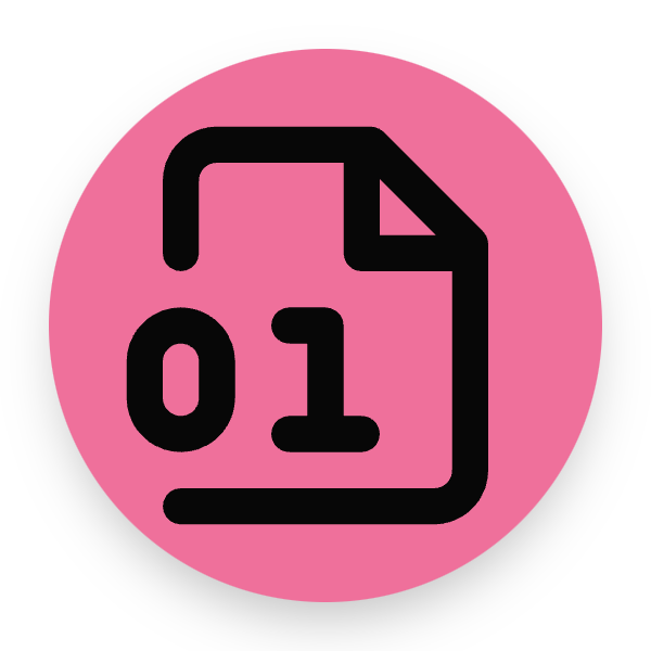 File Digit icon for Newsletter logo | LogoFast